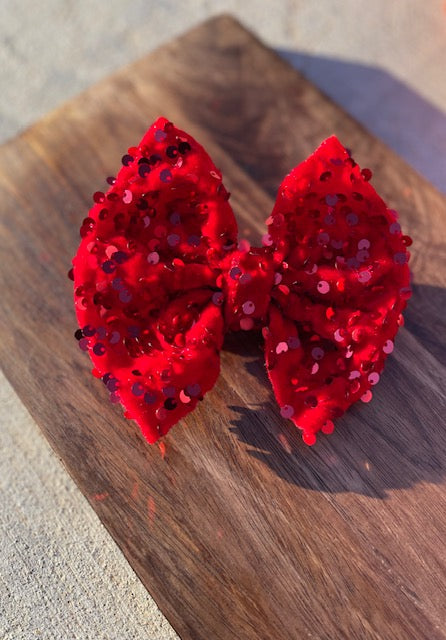 Sequin Bow – Sincerely, Why Knot